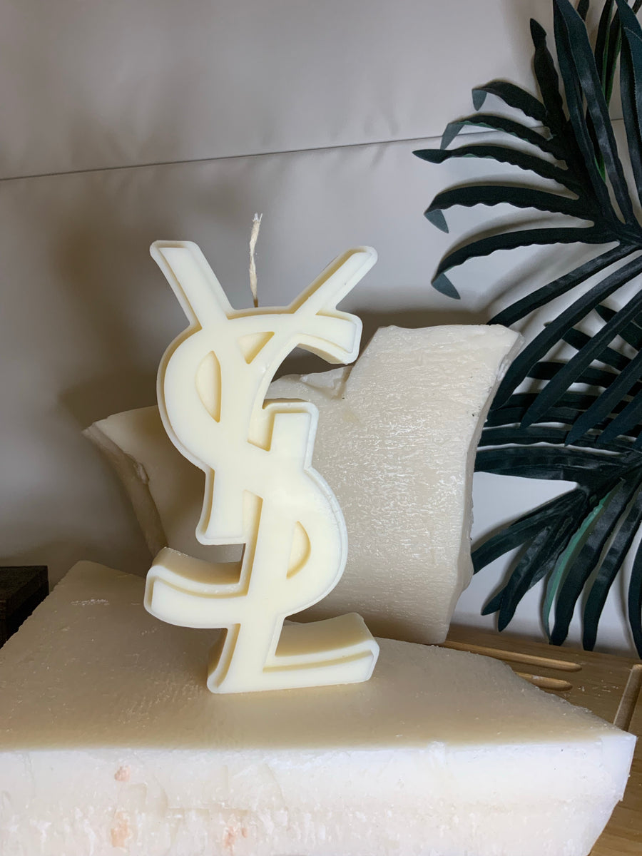 YSL Logo Candle – Eclectic Candle House